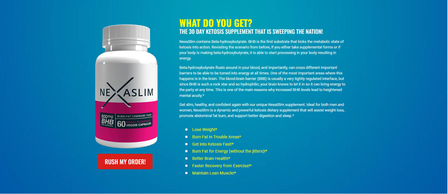 Nexaslim| Nexaslim Fat Burner, Reviews & Price, Benefits